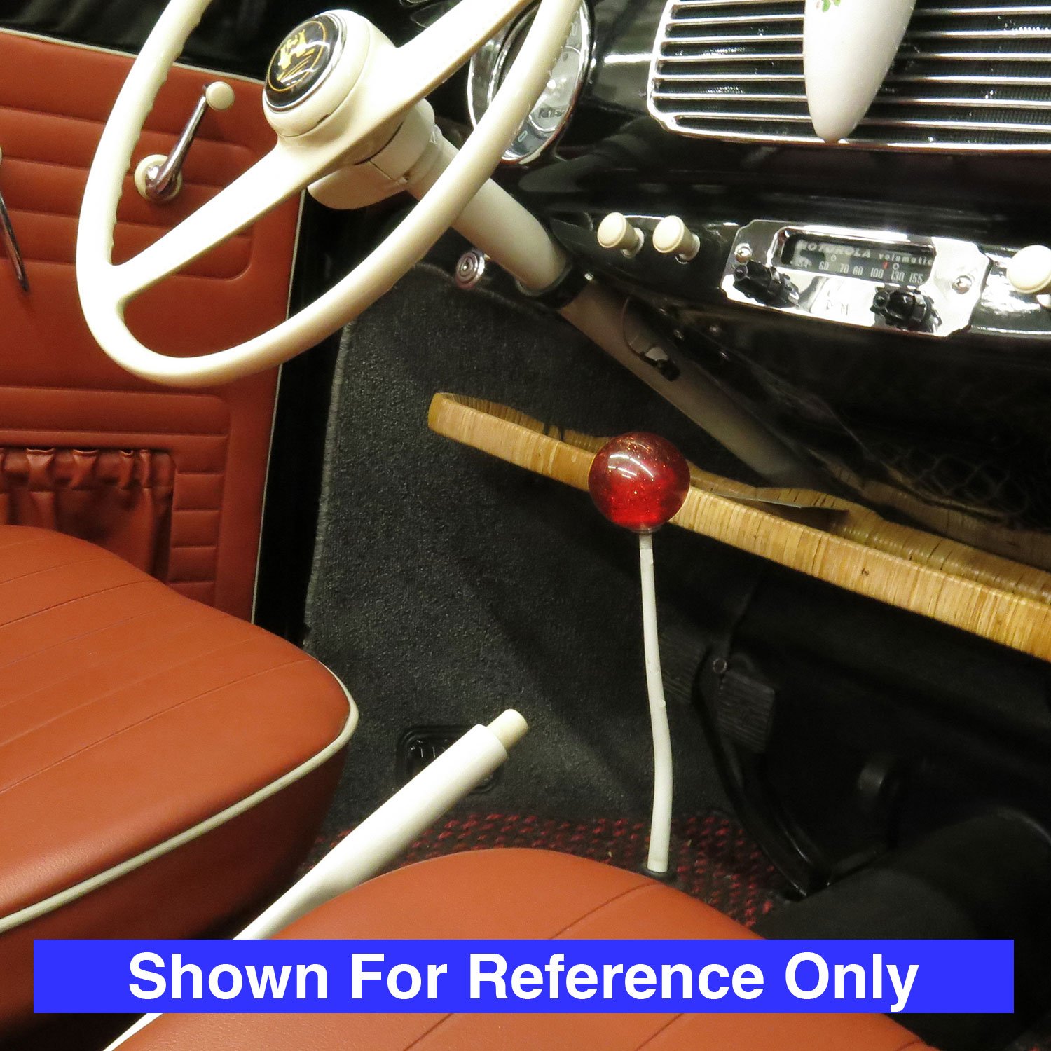 American Shifter 53249 Red Metal Flake Shift Knob With 16mm X 1.5 ...